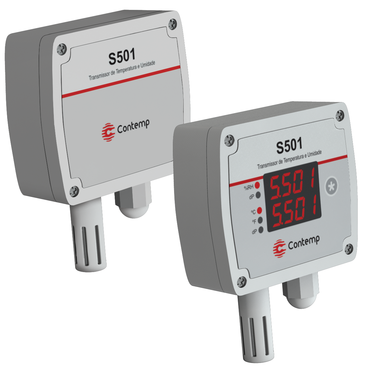 TRANSMISSOR DE TEMPERATURA E UMIDADE - S501
